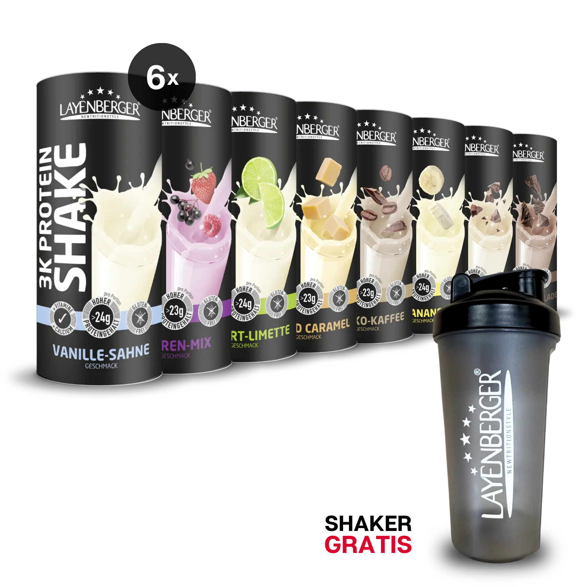 3K PROTEIN SHAKE Maxi Mix – LAYENBERGER Nutrition Group GmbH