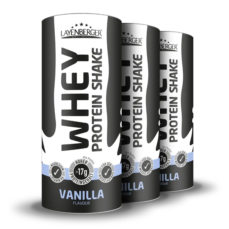 WHEY PROTEIN SHAKE Vanilla 3er Karton – LAYENBERGER Nutrition Group GmbH